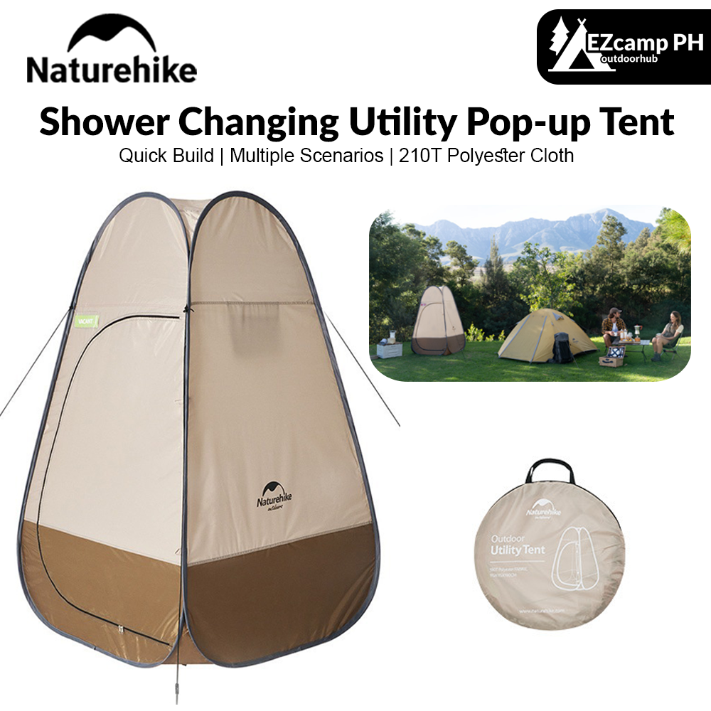 Naturehike Outdoor Auto Pop Up Shower Utility Tent for Camping – EZcamp ...