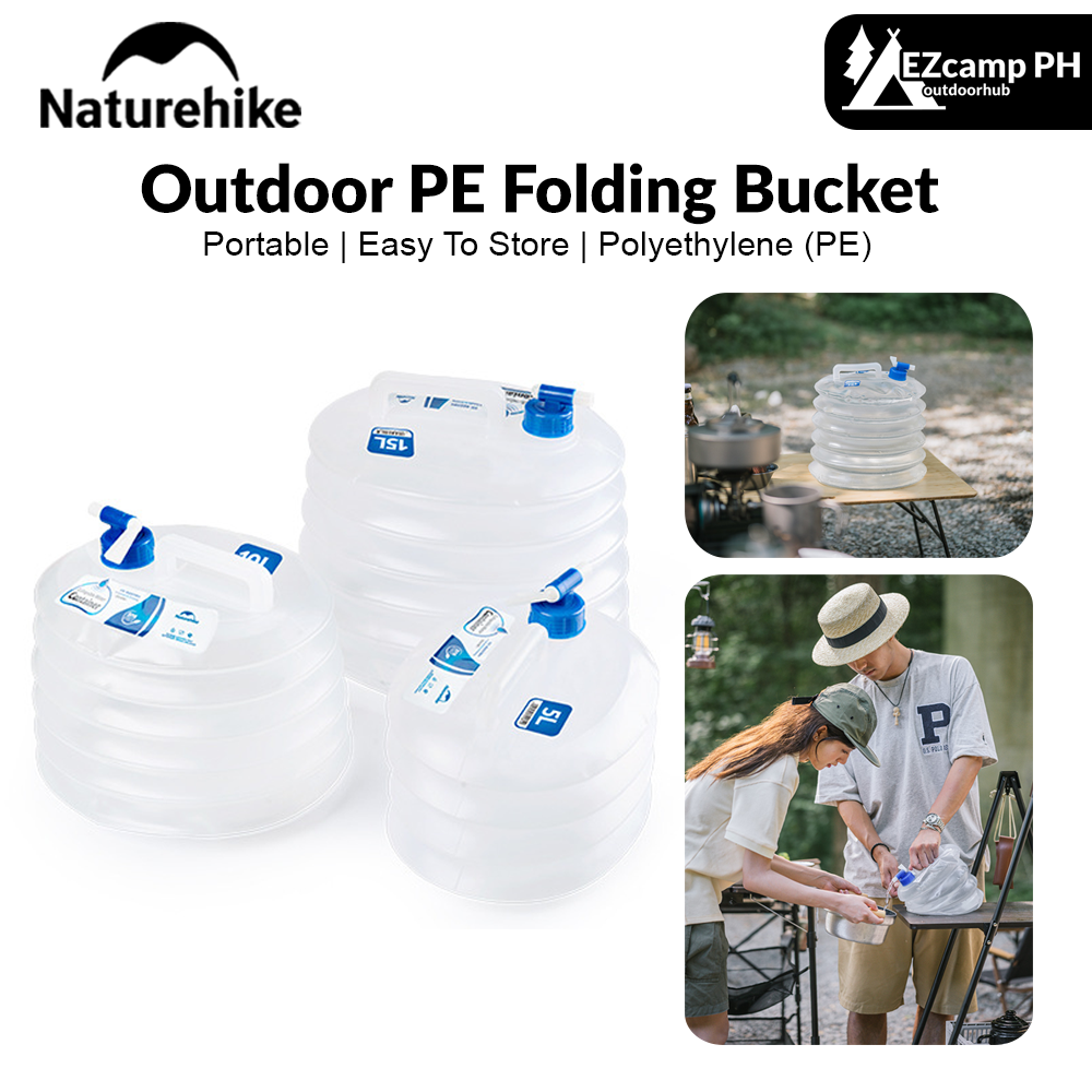 Naturehike 5L | 10L | 15L Outdoor Collapsible Drinking Water Container ...