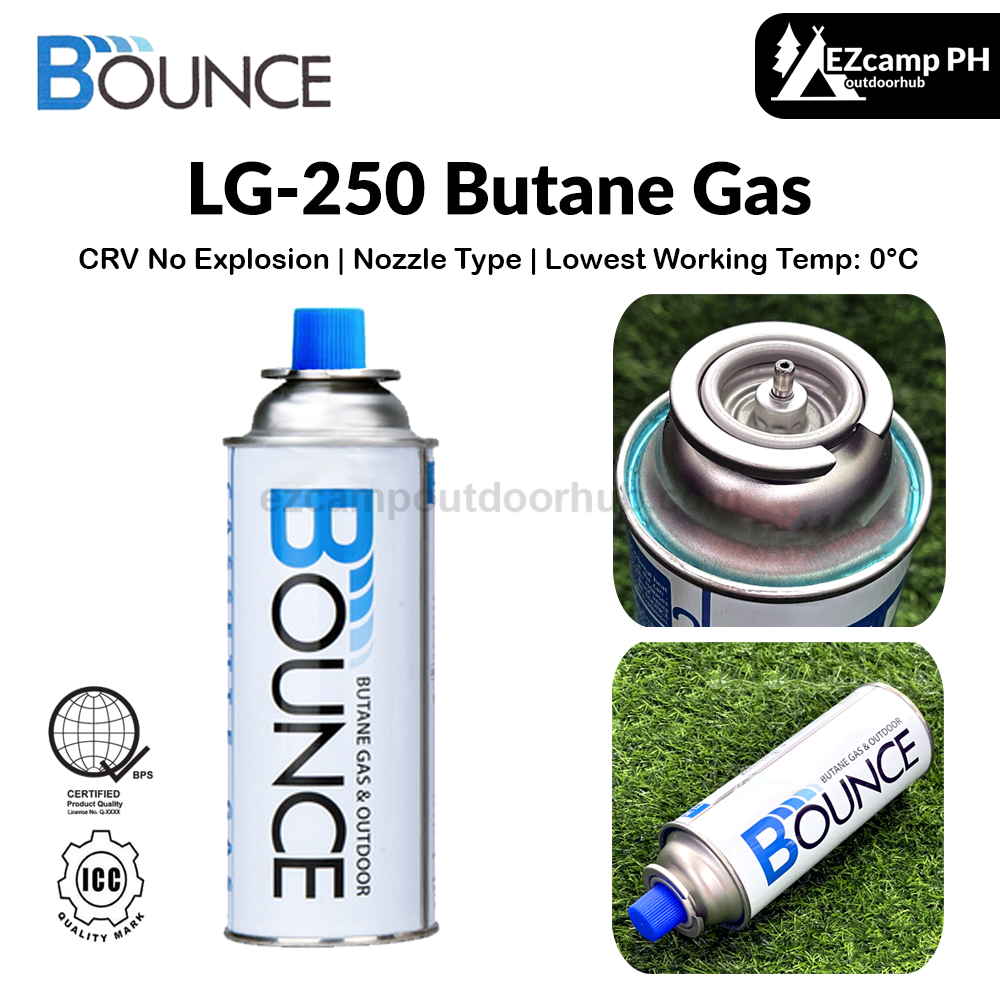 Brand New BOUNCE Butane Gas LG-250 Magnetic With ICC Certified ICC Saf ...