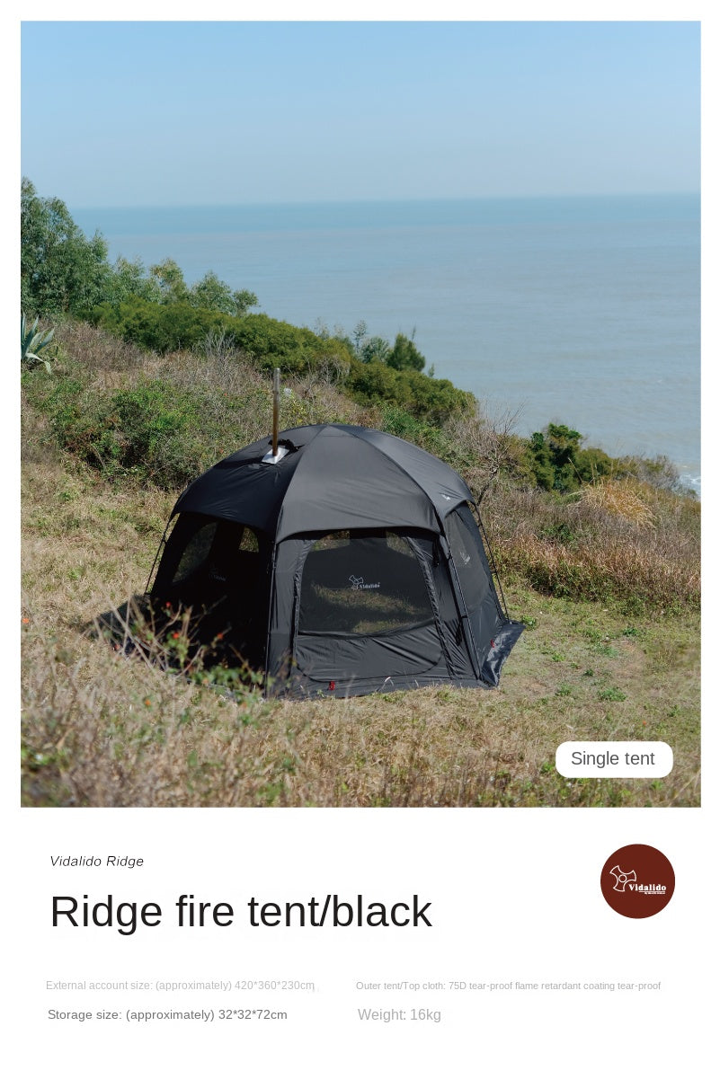 Vidalido RIDGE Series Modular Dome Tent Multiple Setup Geodesic Tent ...