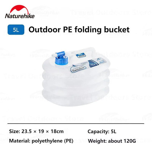 Naturehike 5L | 10L | 15L Outdoor Collapsible Drinking Water Container ...